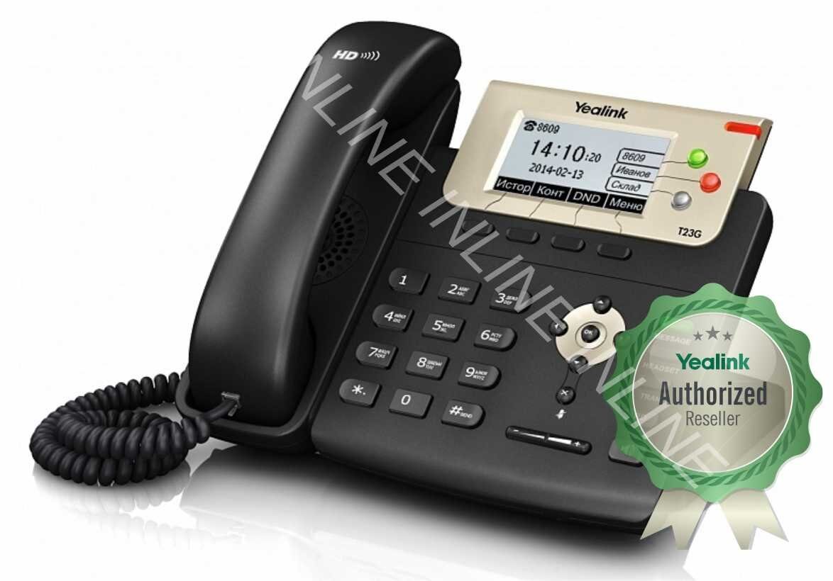 IP телефон Yealink SIP-T23G